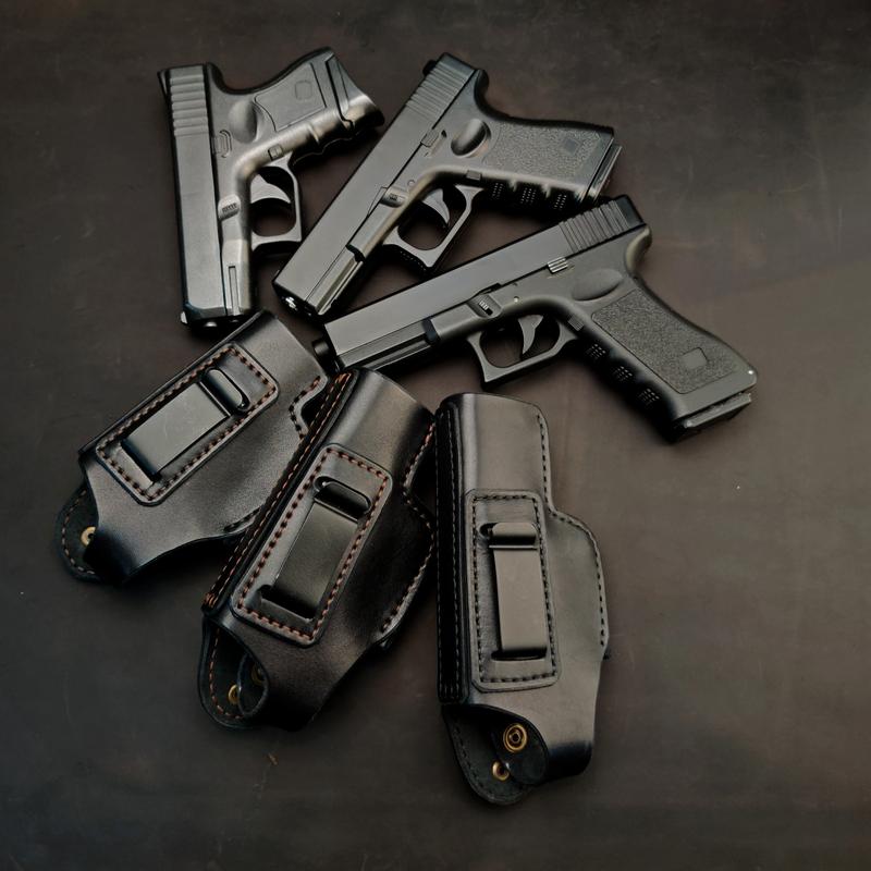 Шкіряна кобура для Glock зі скобою, кобура на Glock, Глок: цена 980 грн ...