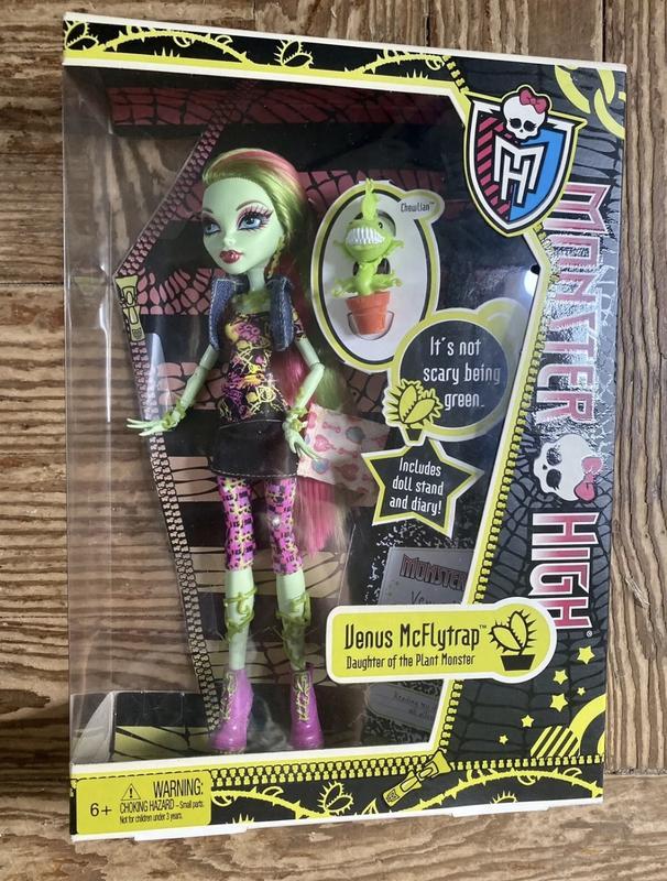 Кукла монстер хай венера базовая monster high venus mcflytrap ...: цена ...