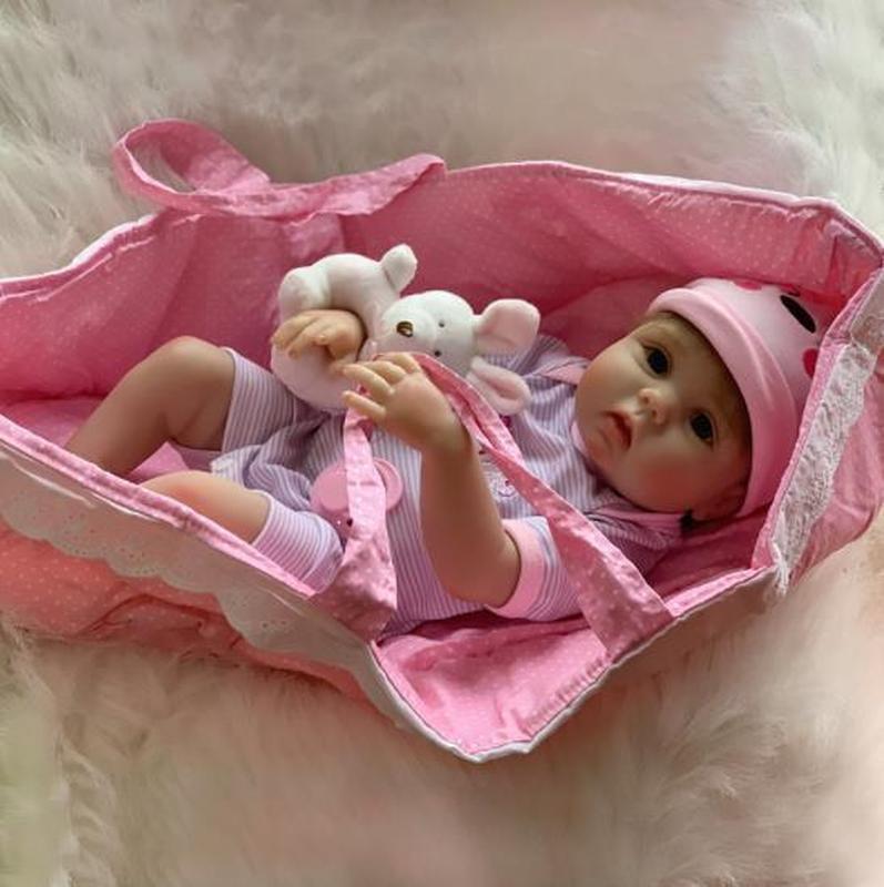 Силиконовая коллекционная кукла реборн reborn девочка мила ( в...: цена ...
