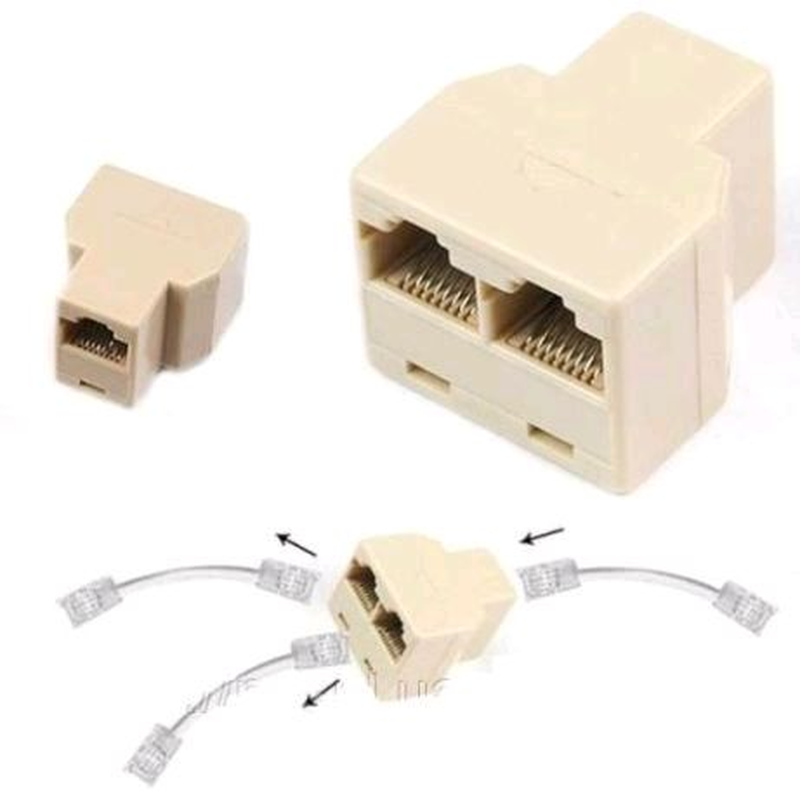 Сплиттер Rj45 соединитель разветвитель для интернет кабеля цена 50