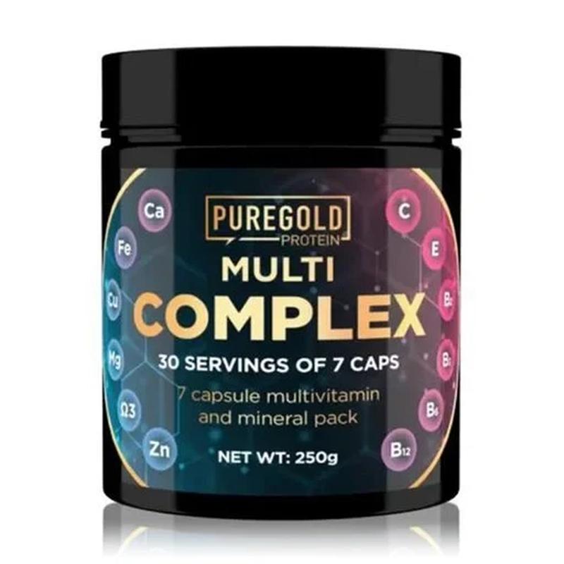 Дієтична добавка вітаміни в капсулах Pure Gold Multi Complex, ...: цена ...