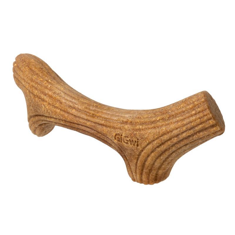 Игрушка для собак рог жевательный gigwi wooden antler, дерево,...: цена ...