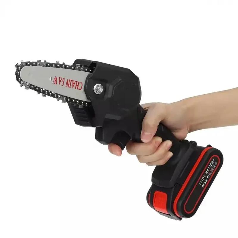 Аккумуляторная цепная мини пила Mini Electric Chainsaw 24V суч...: цена ...