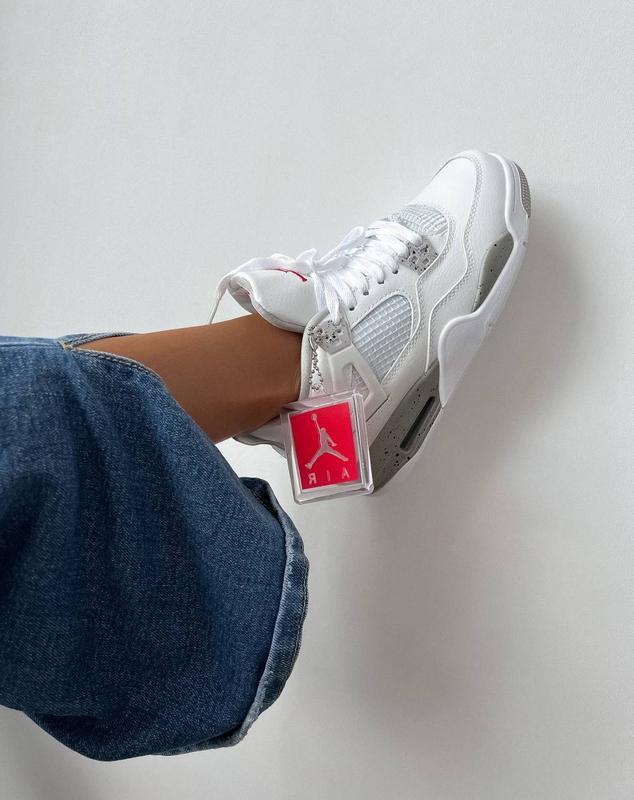 Найк аэр джордан 4 ретро nike air jordan 4 retro "white oreo": цена ...