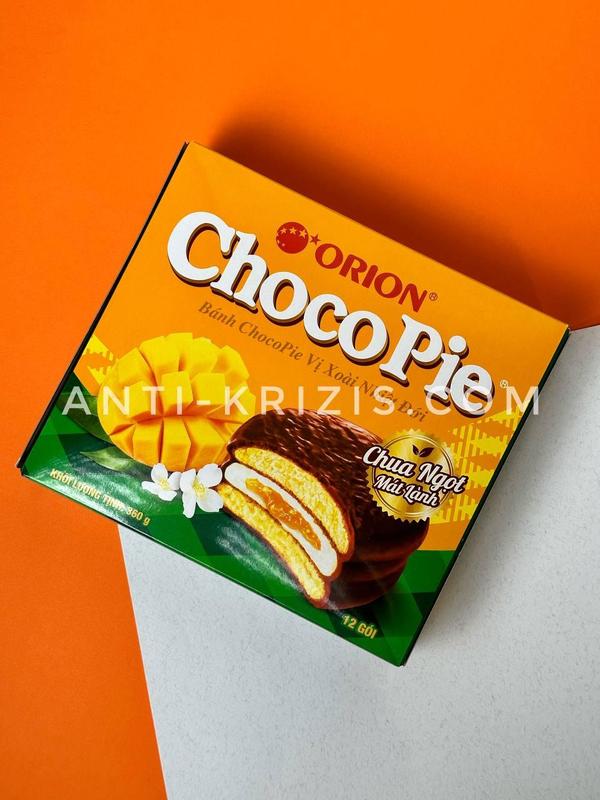 Чокопай ChocoPie Mango Orion шоколадное печенье 360гр 12шт.(Вь...: цена ...