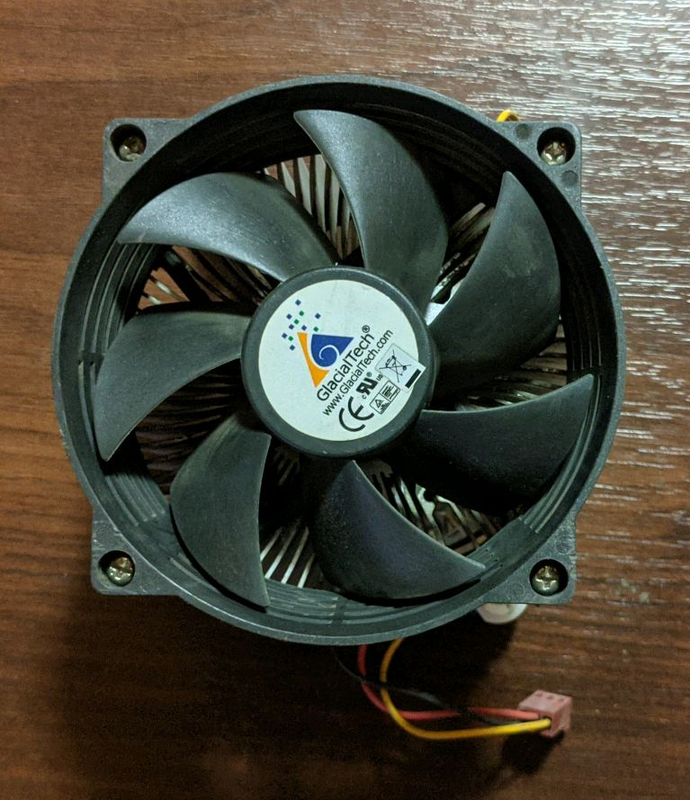 Кулер для процессора Socket 775 GlacialTech с бэкплейтом, 92 мм.: ціна ...