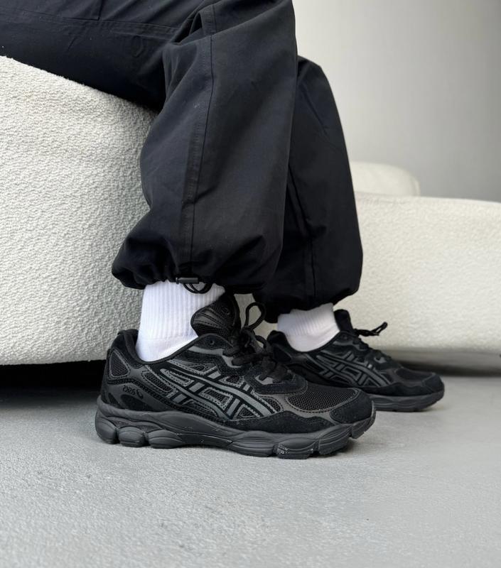 Асікс гел нік трайп чорні asics gel-nyc triple black: ціна 3100 грн ...
