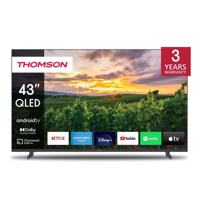 Телевiзор Thomson Android TV 43" QLED 43QA2S13: цена 14999 грн - купить ...