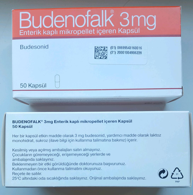 БУДЕНОФАЛЬК (Будесонид) капс. 3мг №50, Dr. FALK PHARMA, Германия - 2095 ...