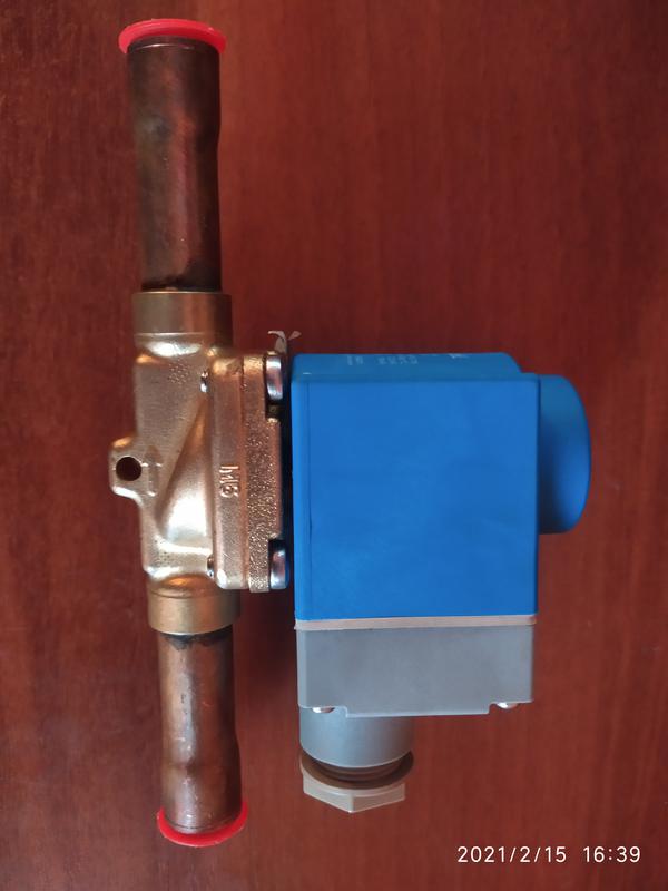 Соленоидный (электромагнитный) вентиль Danfoss EVR 10 с катушкой - 1500 ...