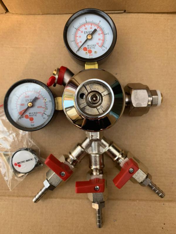 Новый пивной редуктор СО2 микроматик, Micro Matic - 1250 ₴, купить на ...
