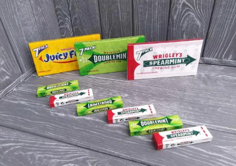 Жевательная резинка Wrigley Juicy Fruit Жвачка Ригли Джусифрут в - 125 ...