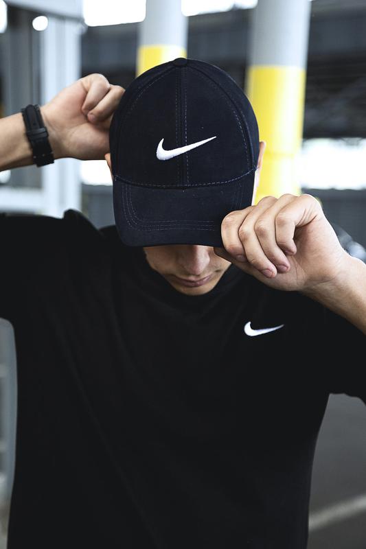 Кепка Nike мужская | женская найк синяя белое лого - 290 ₴, купить на ...