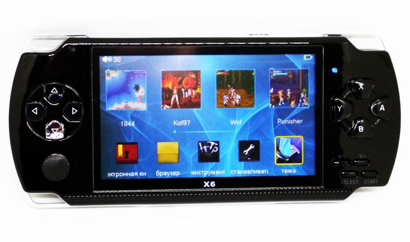 Детская игровая приставка консоль Sony PSP-3000 X6 Mp5 4.3" дл ...