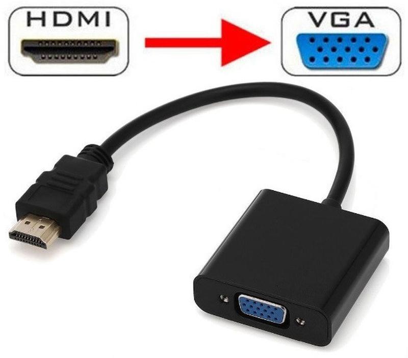 Переходник HDMI to VGA Эмулятор Монитора Адаптер Конвертер: цена 149 ...